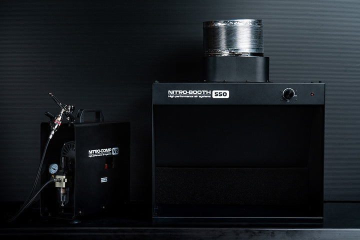 PROFIX NITRO-BOOTH ニトロブース 卓上塗装ブース 450/550 – RAYWOOD