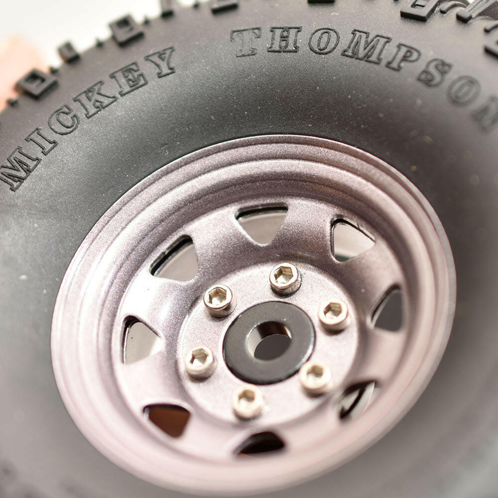 [問屋ワールド]クローラーRC用1.55インチスチール製ビードロックホイール・タイヤセット（95mm） (4個セット) – RAYWOOD