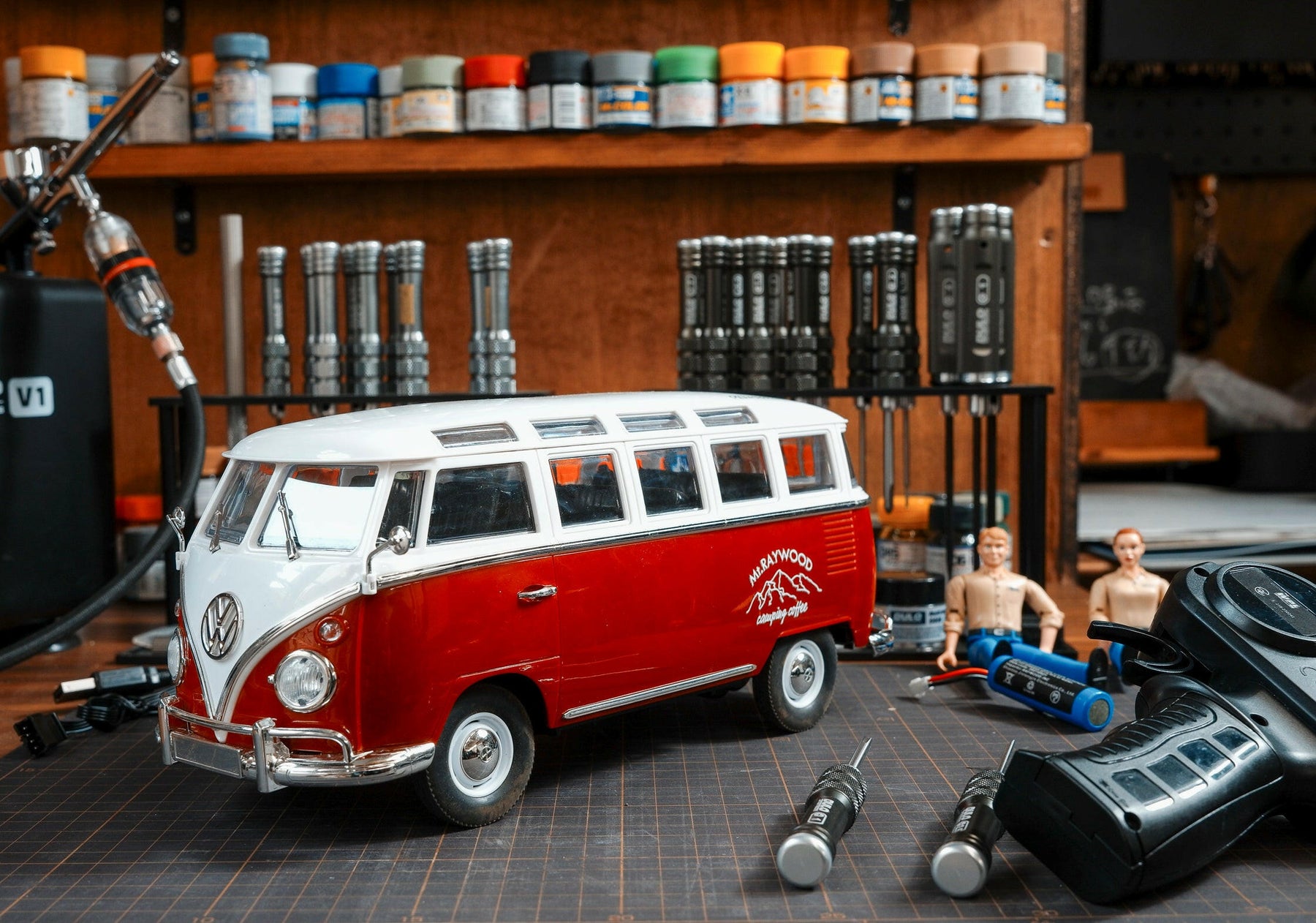 WPL JAPAN Miniシリーズ CXD D52 RTR Volkswagen Type 2 (ワーゲンバス) – RAYWOOD